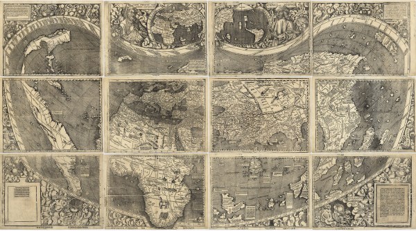Martin Waldseemüller's Universal Cosmography, 1507 | A History of the ...